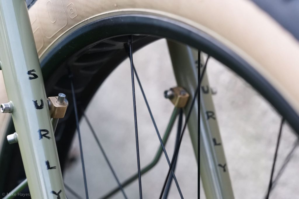 Laminated Wood Fenders for a Surly Big Fat Dummy